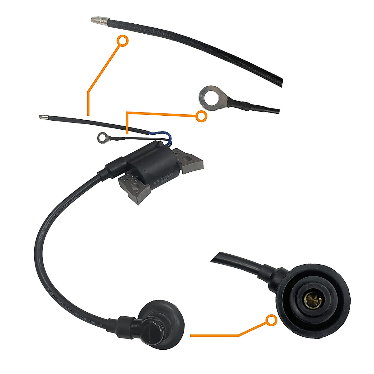 Ignition Coil For Westinghouse 79cc WH2200iXLT WH2400i Inverter Generator