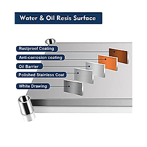 Stainless Steel Prep Worktable 60 x 24 in Sturdy Durable Baffle and Undershelf Restaurant Kitchen Practical Adjustable Workbench