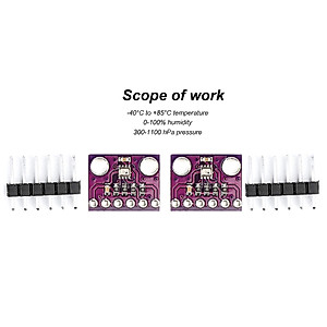 BMP280 4PCs Temperature Air Pressure Sensor Electronic Components for High Accuracy Test