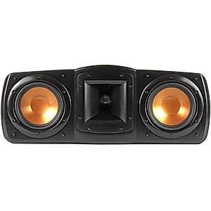 Klipsch F-200-BLACK Synergy Black Label Floorstanding Speakers with Klipsch B-100-BLACK Bookshelf Speakers, Klipsch C-200-BLACK Center Channel Speaker and a Klipsch R-120SW 200 Watt Subwoofer (2019)