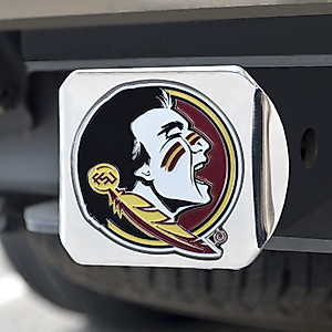 Florida State Seminoles 3D Color Emblem Chrome Hitch Cover
