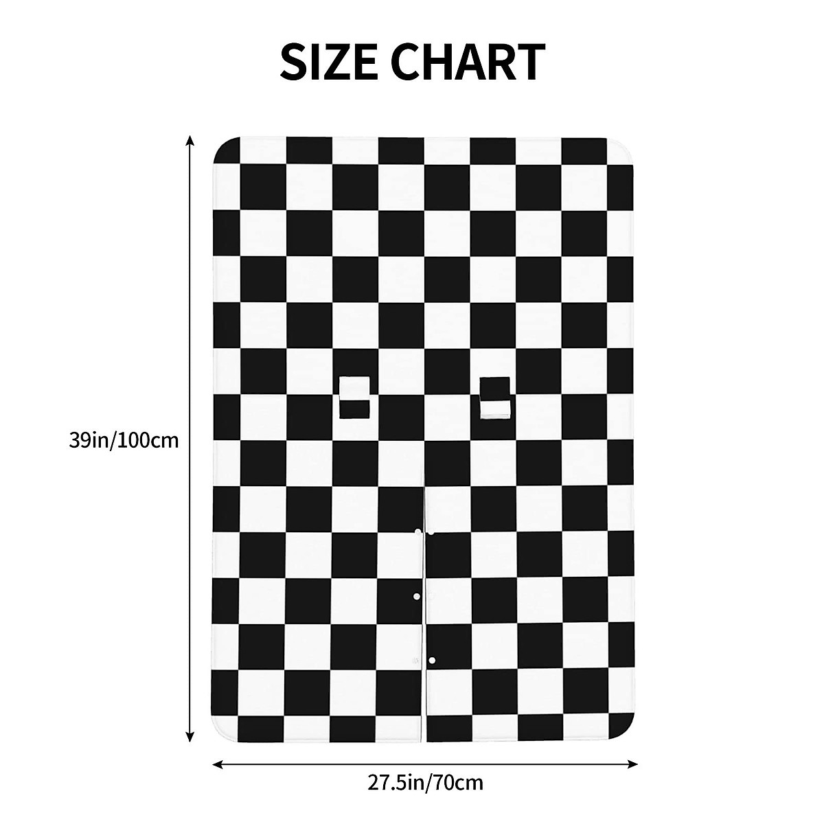 Baby Car Seat Cover Black and White Checkered Winter Carseat Canopies Cover Soft Breathable Infant Carseat Canopy for Infant Boys Girls#