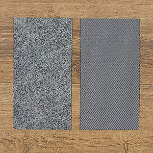 Mohawk Home 2 x 3 1/8 Low Profile Non Slip Rug Pad Felt + Rubber Gripper, Great For High Traffic Areas -Safe For All Floors