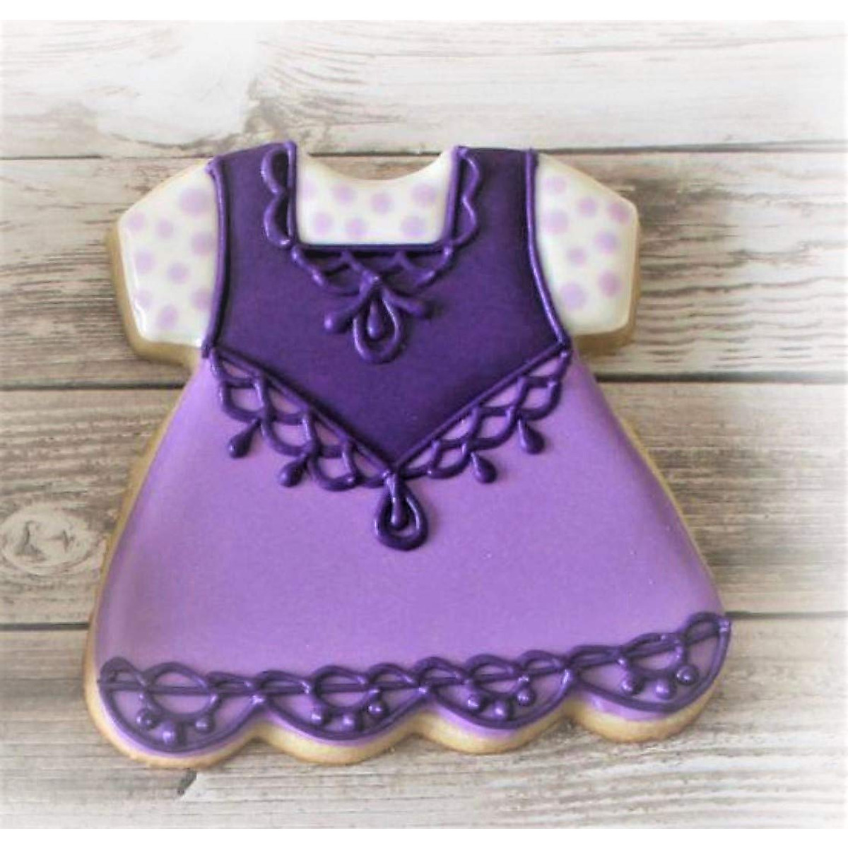 Baby Dress Cookie Cutter, 3.75" Made in USA by Ann Clark