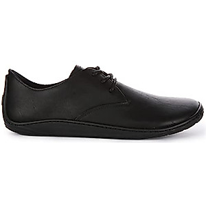 Vivobarefoot Addis Oxford Men's Formal-Casual Comfort Outsole Sneakers (Black, Size 10)