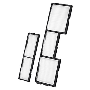 Litance Projector Air Filter ET-RFV200 For Panasonic PT-VW430 PT-VW431D PT-VW435N PT-VW440 PT-VX500 PT-VX501 PT-VX505N PT-VX510 PT-VW430EA PT-VW430E PT-VW431DEJ PT-VX500E Projector Filter Replacement