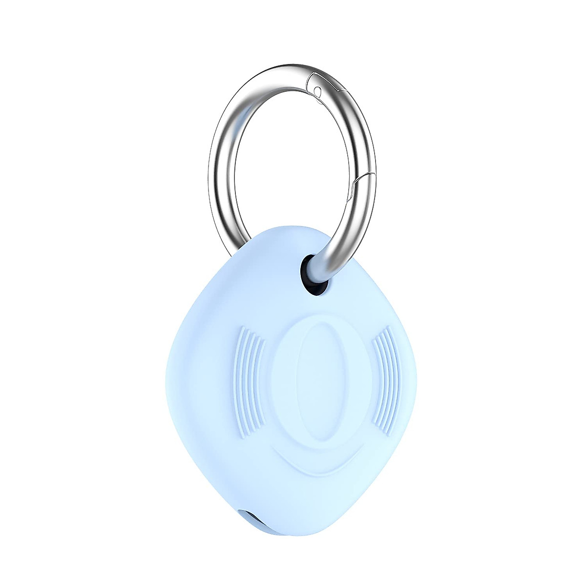 Propector Case Compatible with Samsung Galaxy SmartTag/SmartTag+ Case,Soft Silicone Lightweight Keychain Anti-Scratch Protevtive Skin Cover for Galaxy SmartTag (Blue+Green)