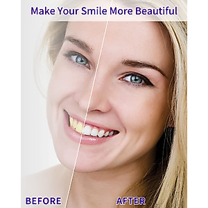 Dental Purple Toothpaste for Teeth Whitening, Tooth Stain Removal, Tooth Paint Booster for Brightness and Reduce Yellowing