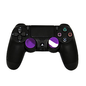 Gioteck GTX PS4 – Thumb Grips PS4 Silicone Caps/Caps for Joysticks Playstation 4 – Non-Slip – Aiming Aid – PS4 Controller Protection – Camo Mauve and White