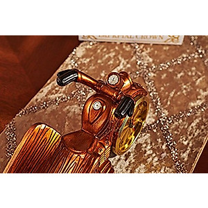 Wine Rack Stylish Simplicity Resin Crafts European Motorcycle Clock Wine Cooler Decorative Ornaments, PIBM