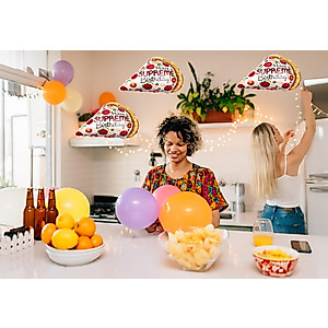 2pcs Pizza Aluminum Balloons for Birthday Babyshower Party Decoration
