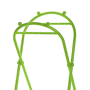 ＫＬＫＣＭＳ Trash Bag Holder Stand Hanging Trash Bag Rack Foldable Bracket Garbage Bag Holder Frame Leaf Bag Stand for Pantry Gardening Camping Laundry, Green
