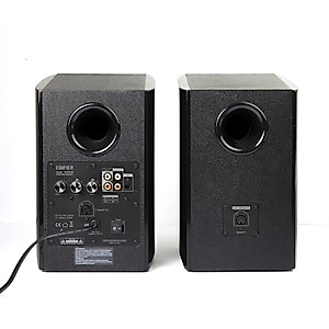 Edifier R2000DB Active Bluetooth Bookshelf Speakers - Optical Input - 2.0 Wireless Near-Field Studio Monitor Speaker - 120 Watts RMS with 5″ Large Woofer – Black