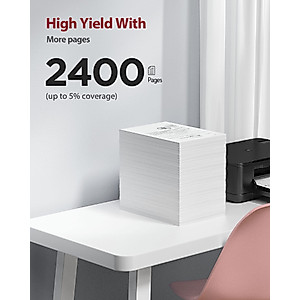 137 Toner Cartridge 2 Packs Compatible for Canon 137 Black Toner Cartridge, use for Canon ImageCLASS MF232w, MF242dw, MF212w, MF216n, MF217w, MF244dw, MF247dw, MF249dw, MF227dw, MF229dw Laser Printers