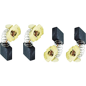 PAOSDKSUI (4/pack) CB204 Carbon Brush fist For Makita GA7021 Powertools - With Automatic Stop, Spring, Cable and Connector - Replaces 191953-5, 191957-7, CB-203 & CB-20 (0.28 * 0.71 * 0.63 inch)
