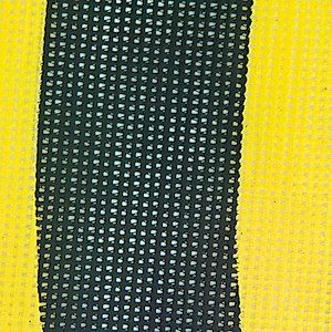 VULCAN Oversize Load Banner with Heavy Duty Metal Hooks - 2 Pack - Stretch Cord Mesh - 18 Inch x 84 Inch