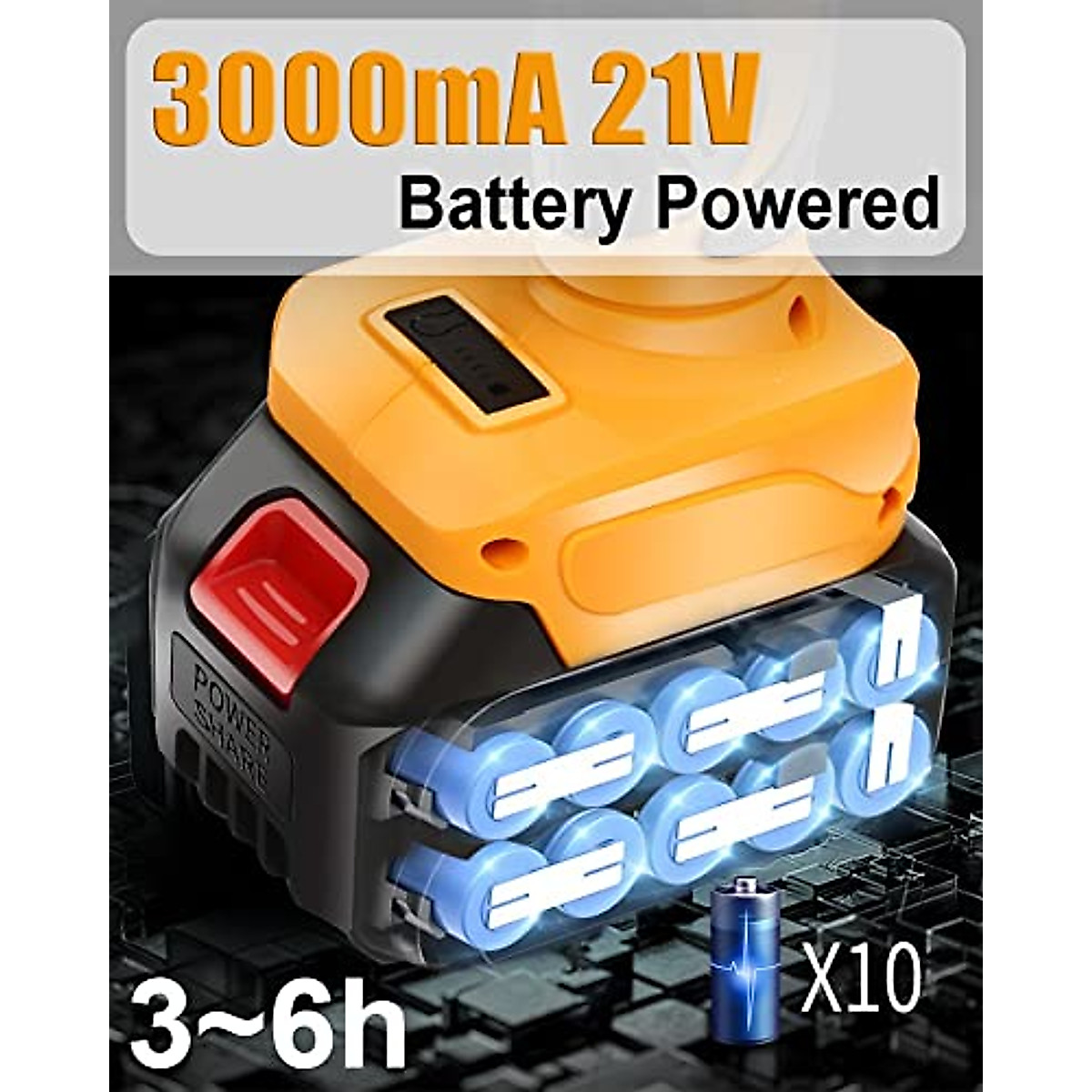 MMCUBE Electric Pruning Shears - 21V 3AH Battery Electric Pruner for Garden Pruning and Grafting,Professional Tree Branch Pruners,40mm (Color : Without Extension bar, Size : 2 Blade)