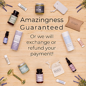 Natural Body Powder and Oil Set, Dusting Powder, Body Oil, No Talc, Corn, Grain, Gluten, Clean Scent Powder 2.5 oz with Travel Size Clean Scent Oil 2 oz, Ora's Amazing Herbal