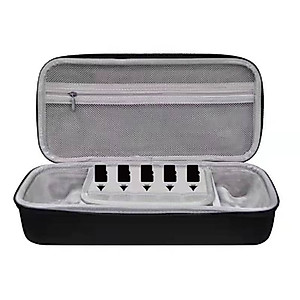 SOLUSTRE package zipper storage bags Game console Accessories Hard Storage Bag Handheld Storage Bag Game console Storage Case Portable Carry Case the host Storage Box eva travel