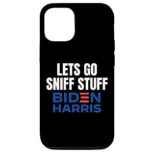 iPhone 12/12 Pro Lets Go Sniff Stuff- Funny Joe Biden Tee-Trump 2020 Case