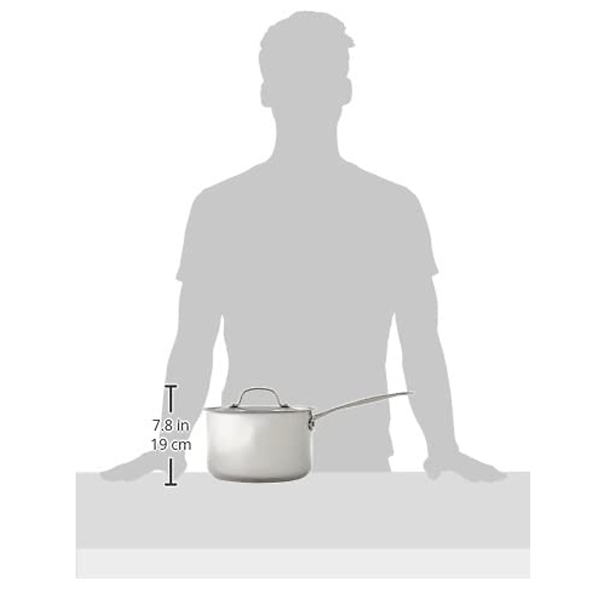 Cuisinart 7194-20 Chef's Classic Stainless 4-Quart Saucepan with Cover