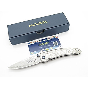 Mcusta Seki Japan Tsuchi MC-113D Small VG-10 Damascus Folding Pocket Knife