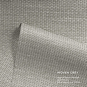 CHICOLOGY Vertical Blinds, Room Divider, Door Blinds,Blinds for Sliding Glass Doors, Temporary Wall, Closet Curtain, Room Door, Woven Gray (Natural Woven) W:46-86 x H:Up-to 96 inches