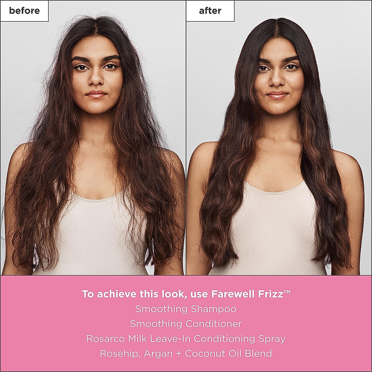 Briogeo Farewell Frizz Rosehip, Argan & Coconut Oil Blend, Argan Oil for Dry Hair, Anti-Frizz, Restore Shine to Dull Hair and Seal Cuticles, Vegan, Cruelty-Free, 1 fl oz