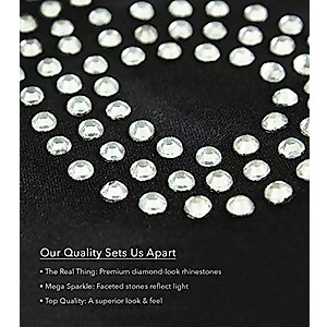 Bride Wedding Tote Bag - Rhinestone Flirty Bride Tote - 18" x 14" Premium Quality Bachelorette Party Gift Bag - Hot Pink