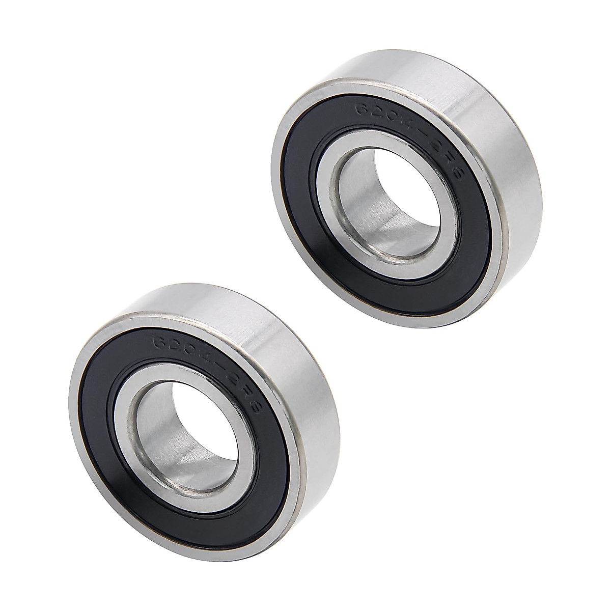 Huarntwo 6204-2RS Replacement Ball Bearing for Craftsman Poulan Husvarna 129895, 532129895 738220419: MTD Cub Cadet 741-0919, 941-0919: Toro 251-297, 251-381: Ariens 54123, 054123(2 pcs)