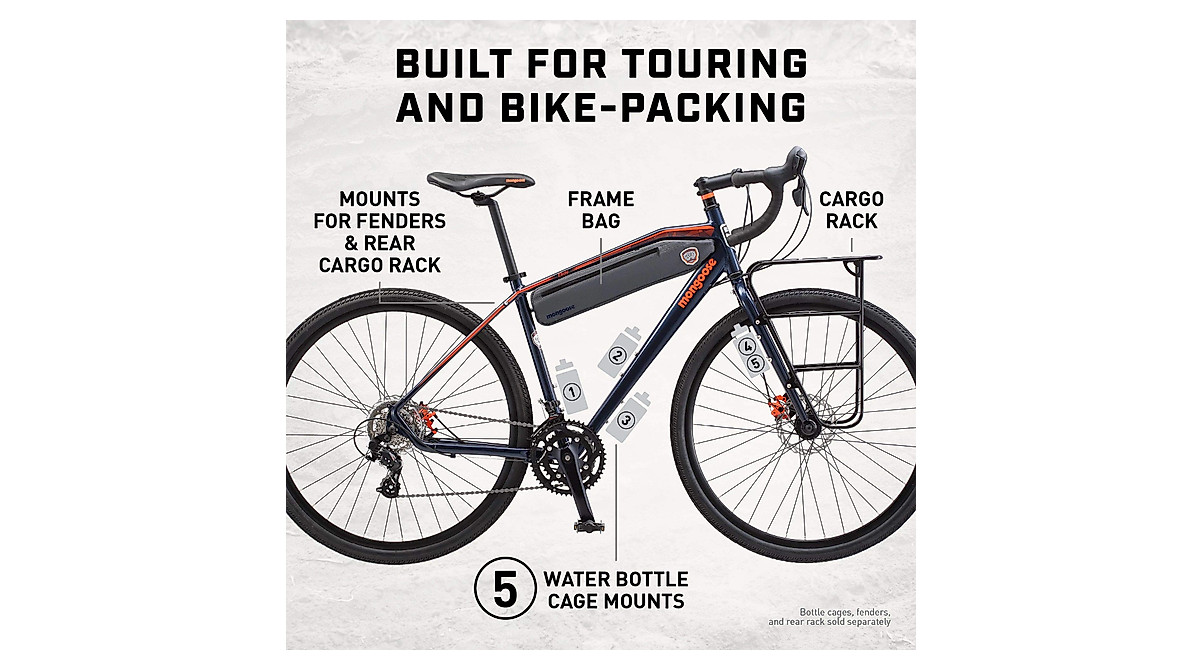 Mongoose Elroy 700C Men's Adventure Bike - Versatile Rides