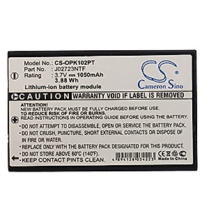 VINTRONS 1050mAh Battery for Optoma PK101 Pico Pocket Projector, BB-LIO37B,