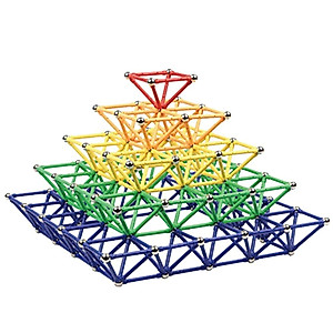 Edress Lengthen Magnetic Sticks Building Set Intelligence Toys (250 Pcs)