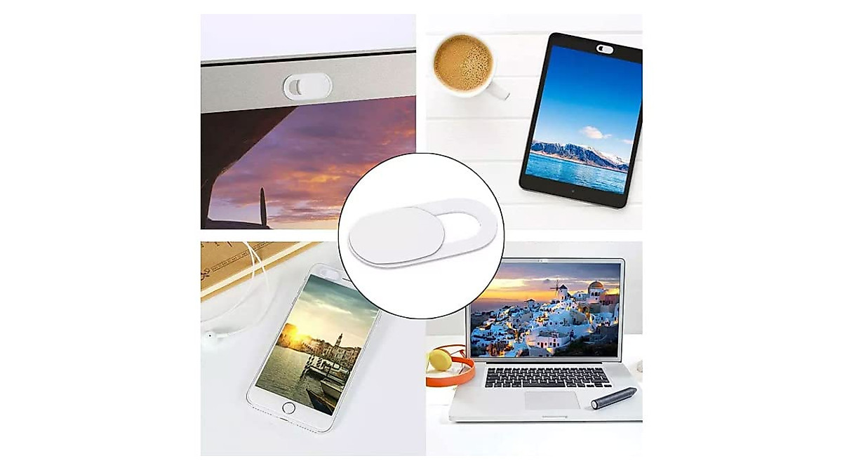 Laptop Camera Cover Slide 12 Pack Black&White, Webcam Cover Slide Phone ...