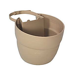 EMSCO Bloomers Post Planter – Both Permanent and Temporary Installation Options – Garden in Untraditional Spaces – Sand