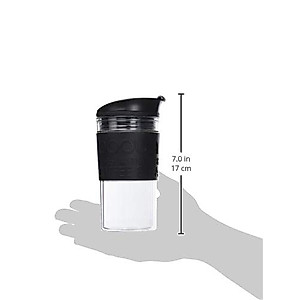 Bodum Travel Mug, 0.35 l, Black, 1 Count (Pack of 1)