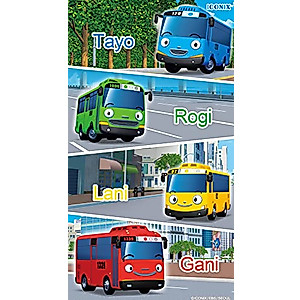 Tayo and Friends Mini Bus Set - Toys for Kids Rogi Tayo Gani Lani (4pcs)