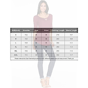 LUSMAY Womens White Cotton Tops Fashion Casual Fitted T Shirt Half Sleeve Tunic Tee