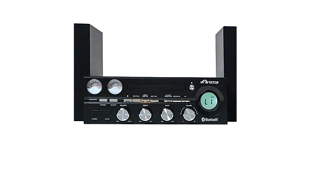 Victor Milwaukee 50W Bluetooth Stereo System with CD & FM Radio