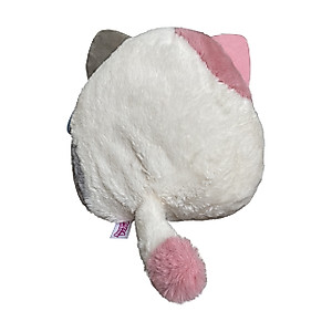 Squishmallows Official Kellytoy Squishy Soft Plush Toy Animal (12 Inch Fuzz-A-Mallows, Karina The Fuzzy Cat)
