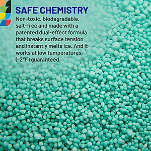 Safe Paw Flexi, Child Plant Dog Paw & Pet Safe Ice Melt -22lb, 100% Salt/Chloride Free -Non-Toxic, Vet Approved, No Concrete Damage, Fast Acting Formula, Last 3X Longer
