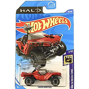 Hot Wheels 2020 HW Screen Time HALO Sword Warthog 36/250, Maroon