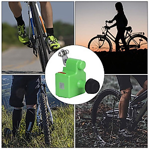 hightseck Bicycle Dynamo Generator, Electric Bike Generator with Rechargeable Dual USB Output, Compact Motorized Friction Generator 1000mAh Mobile Phone Charger Power Bank for Riding