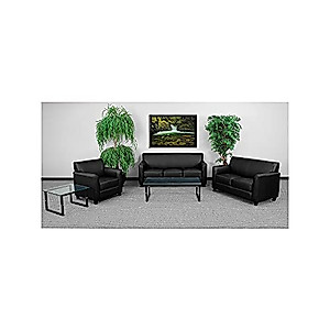 Flash Furniture HERCULES Diplomat Series Black LeatherSoft Chair