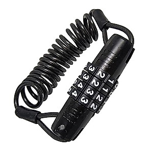 INOOMP 2pcs Lock Password Bike Ground