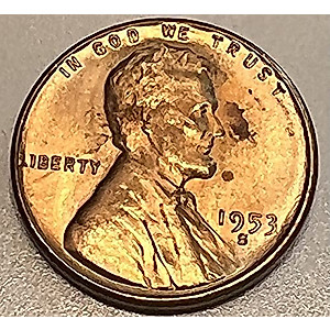 1953 S Lincoln Penny S/S RMP1 Cent Seller MS-63+