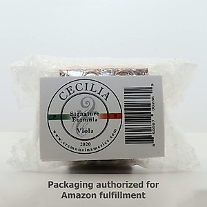 CECILIA ‘Signature Formula’ Rosin for Viola, Rosin Specially Formulated Viola Rosin for Viola Bows (New ‘Liquid Form Blending Method’) with Included Rosin Spreader (Full Cake)