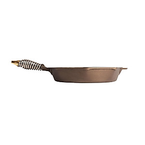 FINEX 12" Cast Iron Skillet, Modern Heirloom, Handcrafted in The USA, Pre-Seasoned with Organic Flaxseed Oil