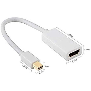 Insignia - Mini DisplayPort-to-HDMI Adapter