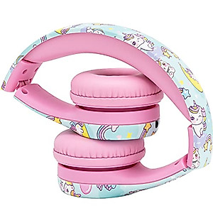 Snug Play+ Kids Headphones with Volume Limiting for Toddlers (Boys/Girls) - Unicorns